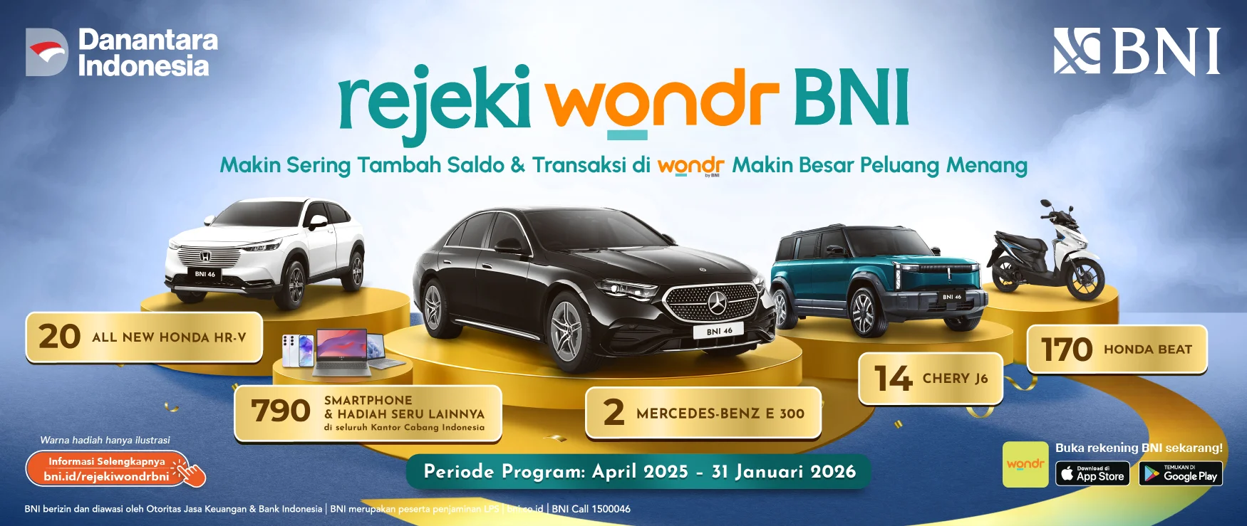 Rejeki wondr BNI - Promo | BNI