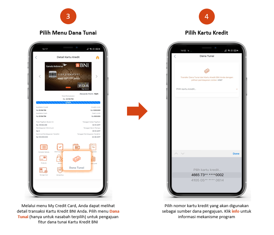 BNI Dana Tunai | BNI Credit Card